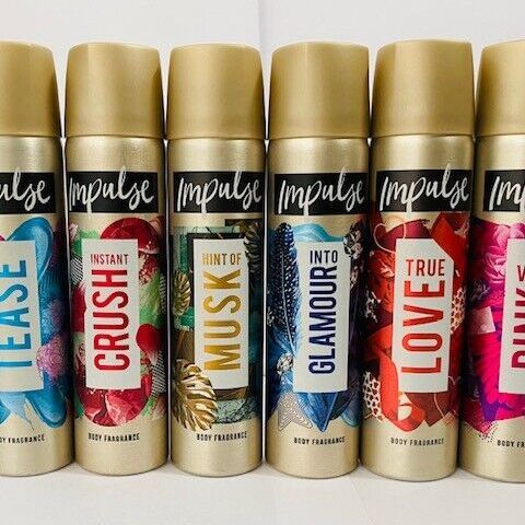 IMPULSE Body Spray 75ml | Lazada Singapore