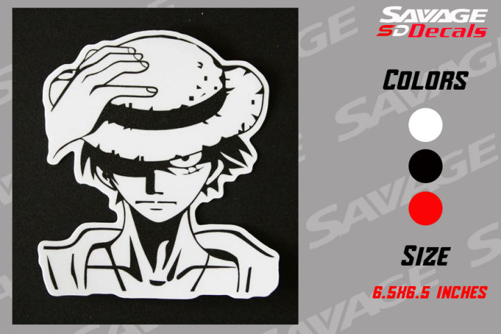 Luffy One Piece Sticker Design | Lazada PH