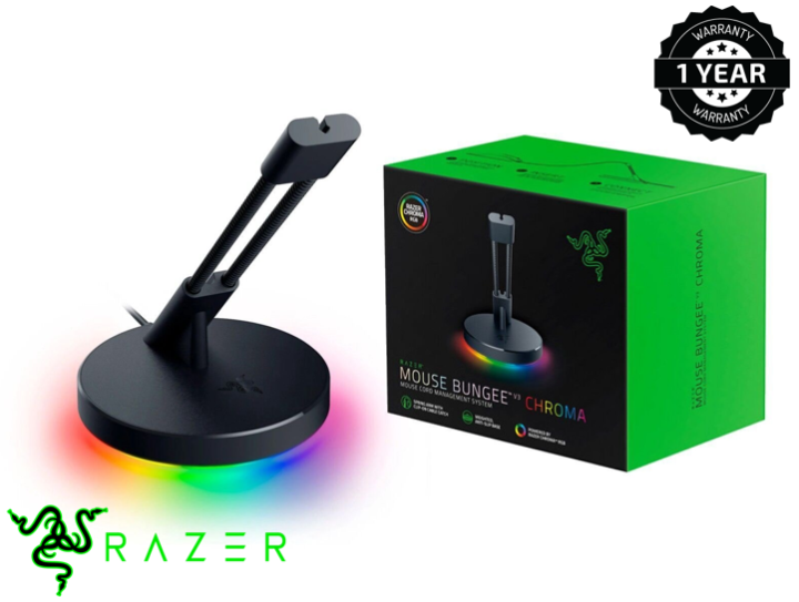 Razer Mouse Bungee V3 Chroma ( RC21-01520100-R3M1 , Mouse Cord ...