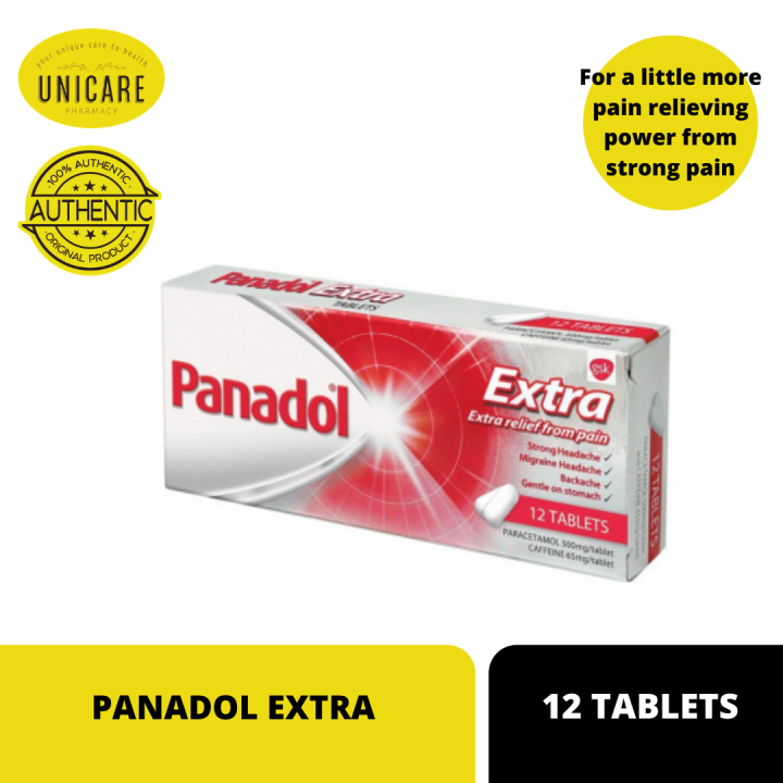 PANADOL EXTRA 12'S | Lazada
