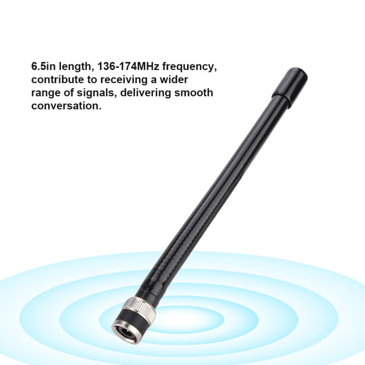 V80 BNC Antenna Handheld Rad Helical VHF BNC Antenna V80 136-174MHz Helical VHF BNC Antenna for ...