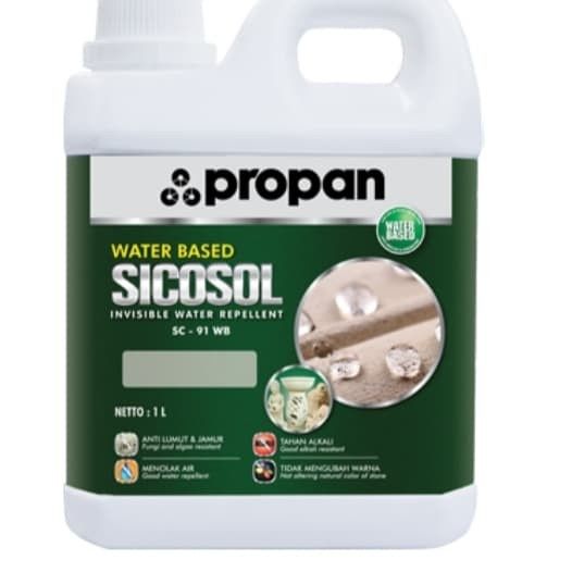Sicosol Water Based -Cat Batu Alam Natural 1L Water Based SC - 91 WB ...
