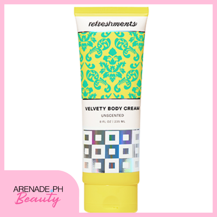Refreshments Velvety Body Cream Unscented 8 Fl Oz / 235 ml (1 Count ...