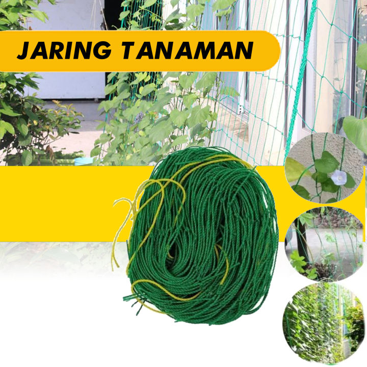 TITIK TIGA Climbing Net For Gardening / Vegetable Farm / Tali Nilon ...