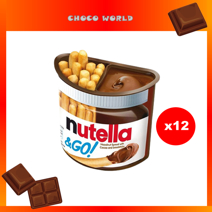 NUTELLA & GO [12 units] | Lazada