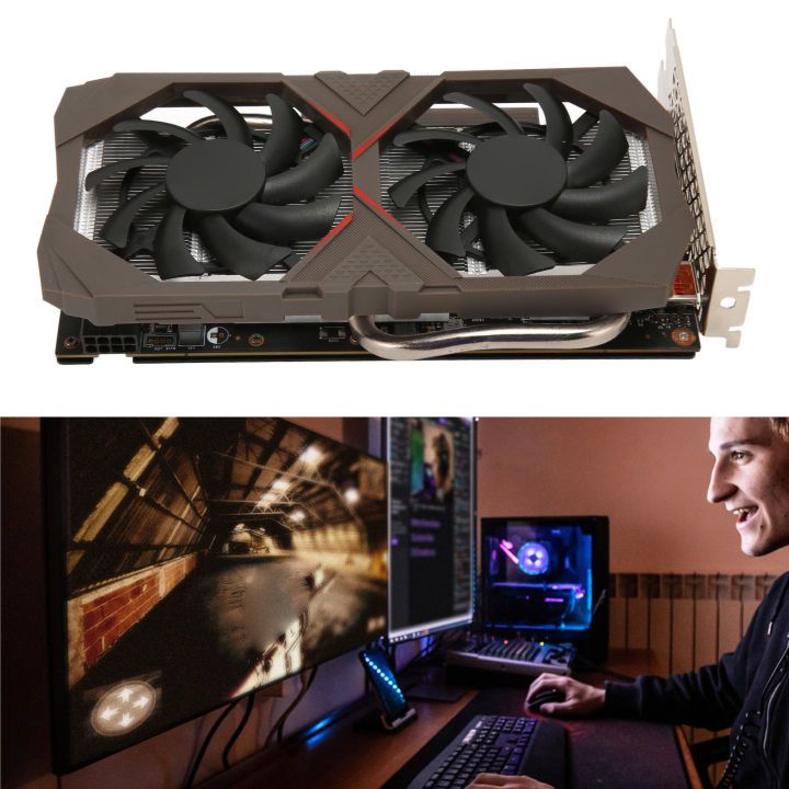 Desktop Graphics Card Gaming Video Card 6GB GDDR6 192bit for Upgrade ...