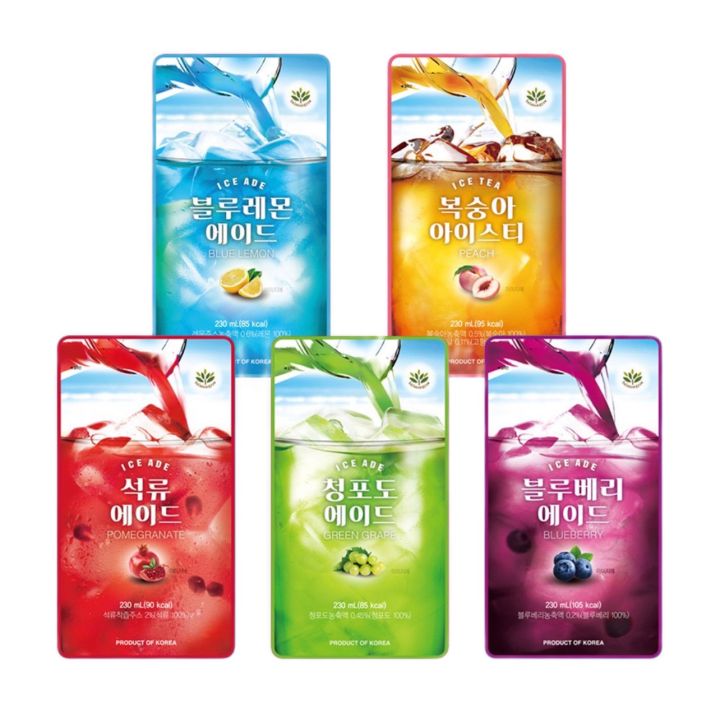SALE! [Original] 아이스에이드 Balance Grow Ice Ade Juice (เครื่องดื่มรสผลไม้ ...