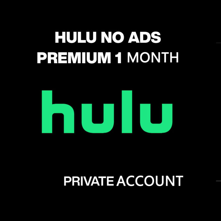 Hulu Private 1 Months | Lazada PH