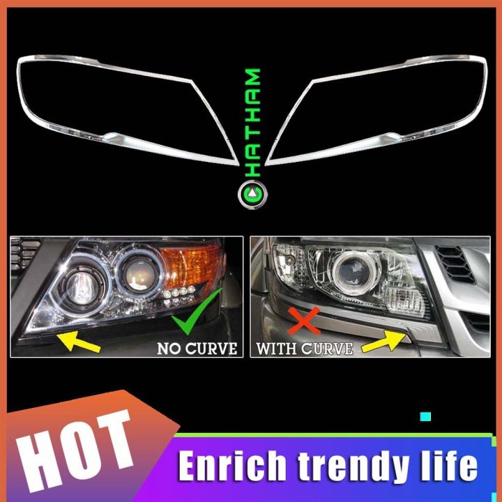 ( Chrome ) Headlight Cover for Isuzu Crosswind and Sportivo | Lazada PH