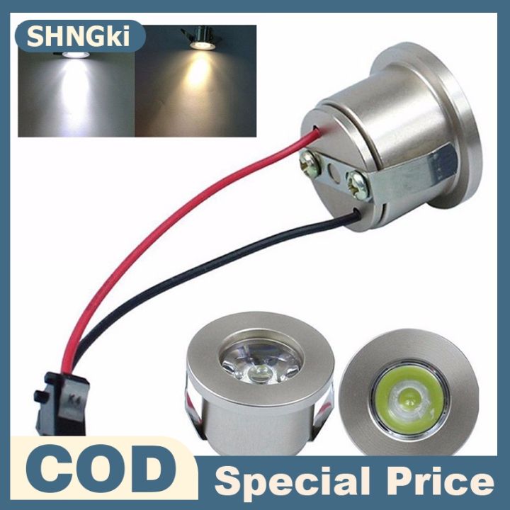SHNGki 1/3W Recessed Mini Spotlight Lamp Ceiling Mounted LED Downlight ...
