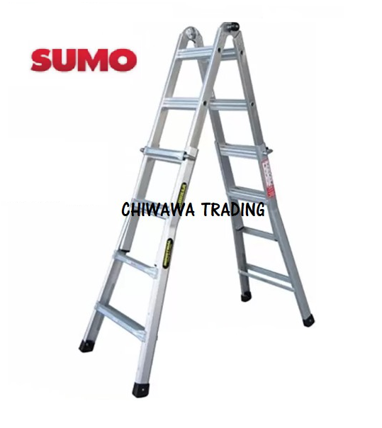 SUMO KING MP8 8 Steps 6Hinges Heavy Duty Multipurpose Ladder Tangga ...