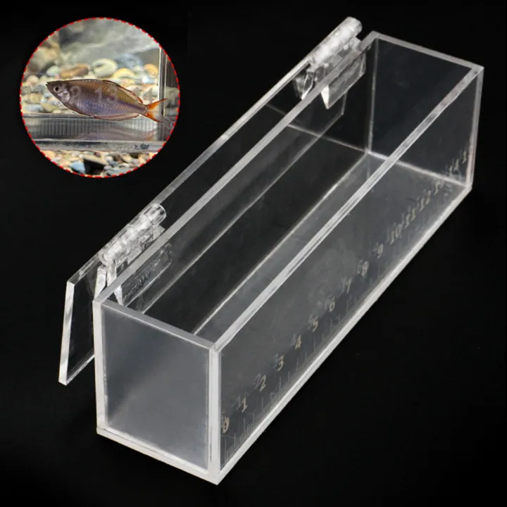 Meowhouse Fish Viewing Box Fishing Photo Tank Acrylic Safe Storage Box ...