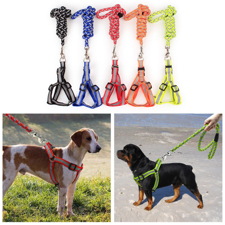 V.TOP Pet Reflektif Harness Tali Dog Cat Tuntun Anjing Kucing Tambang ...