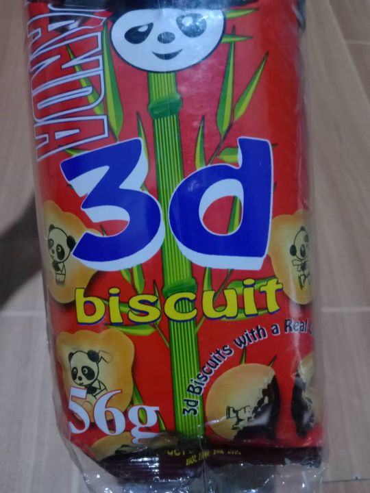 Panda 3D Biscuit 56grams 10 packs | Lazada PH