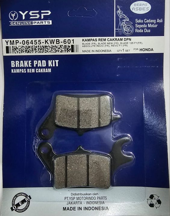 ( CM ) ( press ) DISPAD YSP BLADE BLADE NEW BLADE 125 FI REVO ABS REVO ...