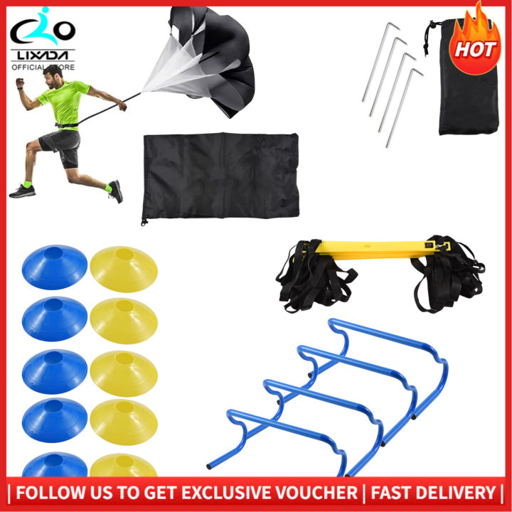 Agility Ladder Speed Training Equipment Set Includes Agility Ladder ...