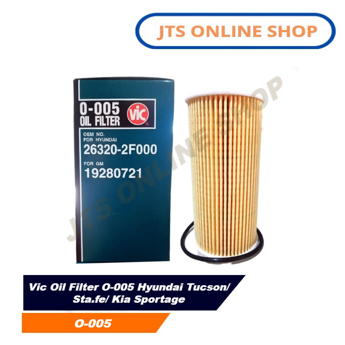 Vic Oil Filter O-005 Hyundai Tucson/ Sta.fe/ Kia Sportage | Lazada PH