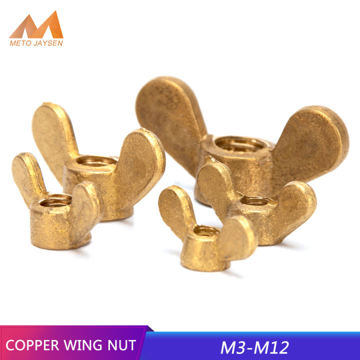 Brass Wing Nuts Butterfly Nut to Fit Bolts & Screws M3 M4 M5 M6 M8 M10 ...