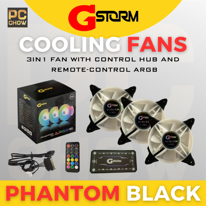 GSTORM PHANTOM FAN ARGB 3IN1 | SINGLE FAN | PHANTOM EXTRA FAN | Led ...