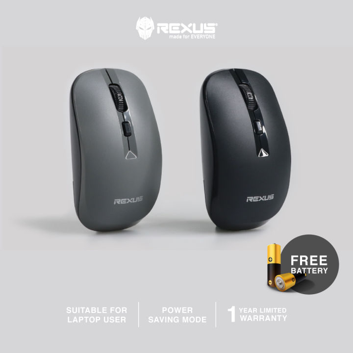 Rexus Mouse Wireless Office Q20 Silent Click | Lazada Indonesia