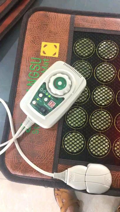 Kasur Giok/ Matras Terapi Kesehatan/Kasur panas batu/Kasur Jangsu ...