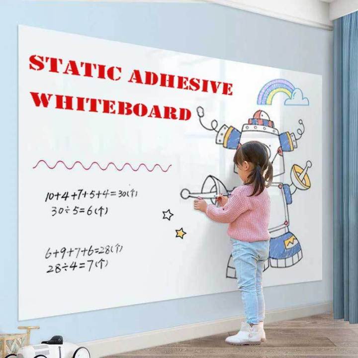 Whiteboard Static adhesive does not harm walls Children's Graffiti ...