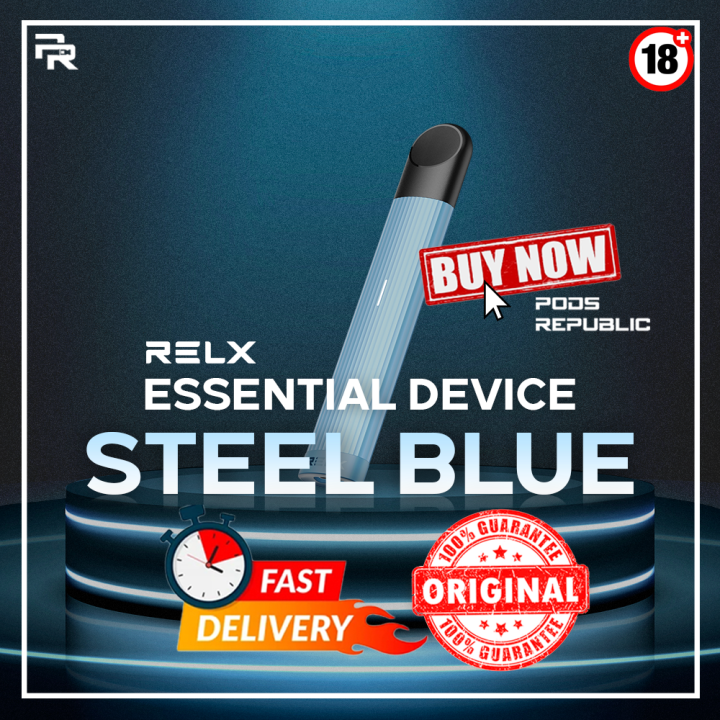 RELX Essential Device - Steel Blue | Lazada Indonesia