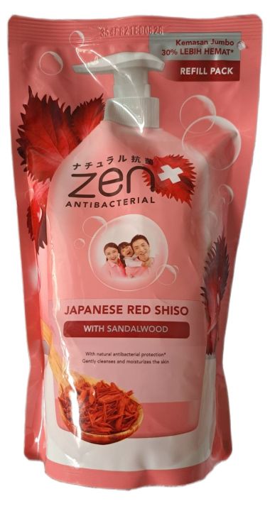 ZEN SABUN CAIR MERAH - 800 ML / ANTIBACTERIAL BODY WASH | Lazada Indonesia