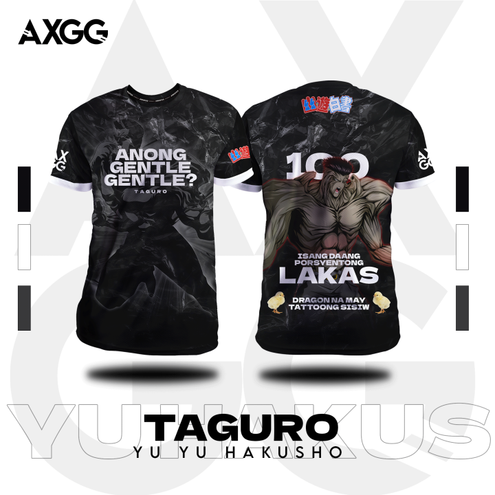 AXGG "Ghost Fighter - Taguro " Anime T-Shirt | Lazada PH