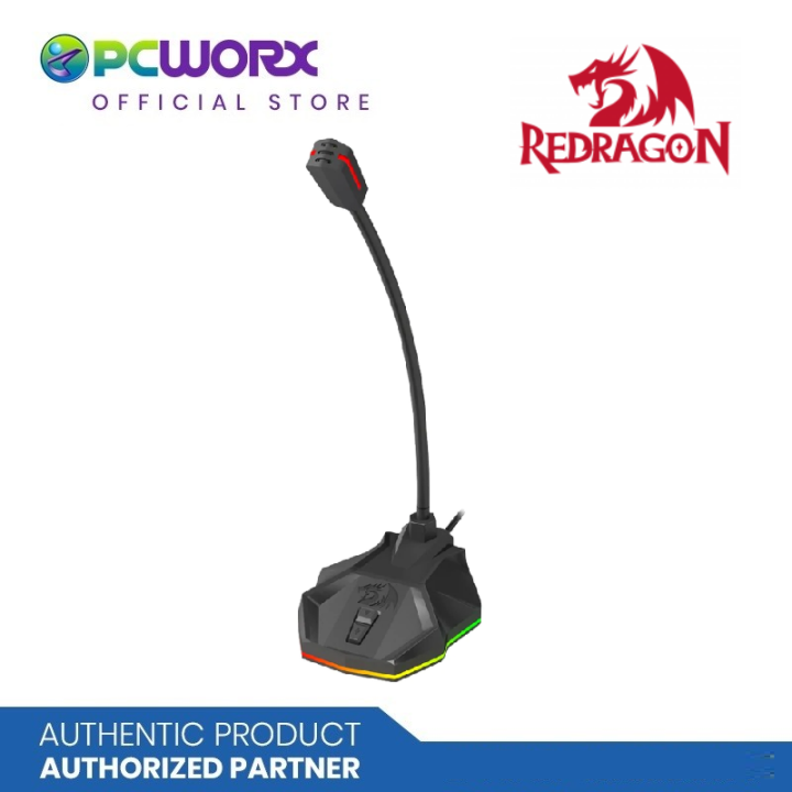 Redragon Stix GM99 Full Metal USB Gaming Microphone | Gaming Mic ...