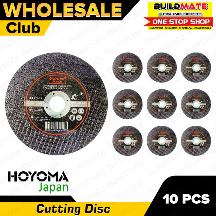 HOYOMA 10PCS Cutting Disc Wheel for Steel 4" Inch Cutting Discs For ...