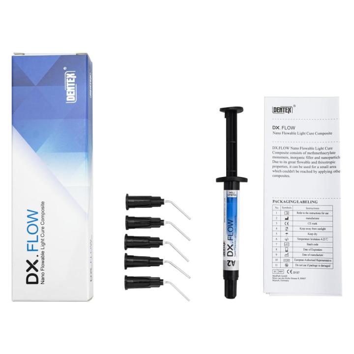 Achieve the Perfect Smile with Dentex A2 3 Dental Flowable Light Cure Composite Resin - Medium ...