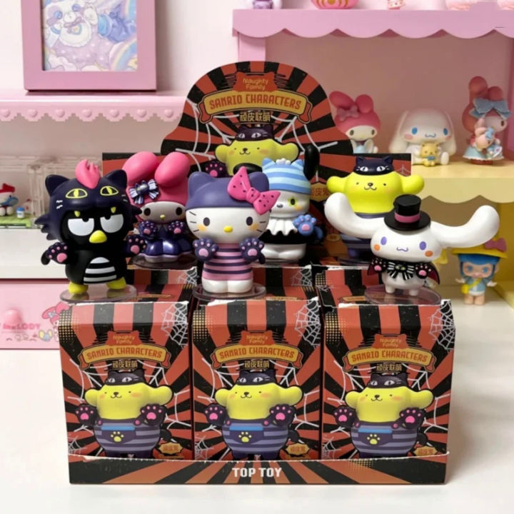 Sanrio Naughty Alliance Series Action Figures Cinnamoroll Heltty ...