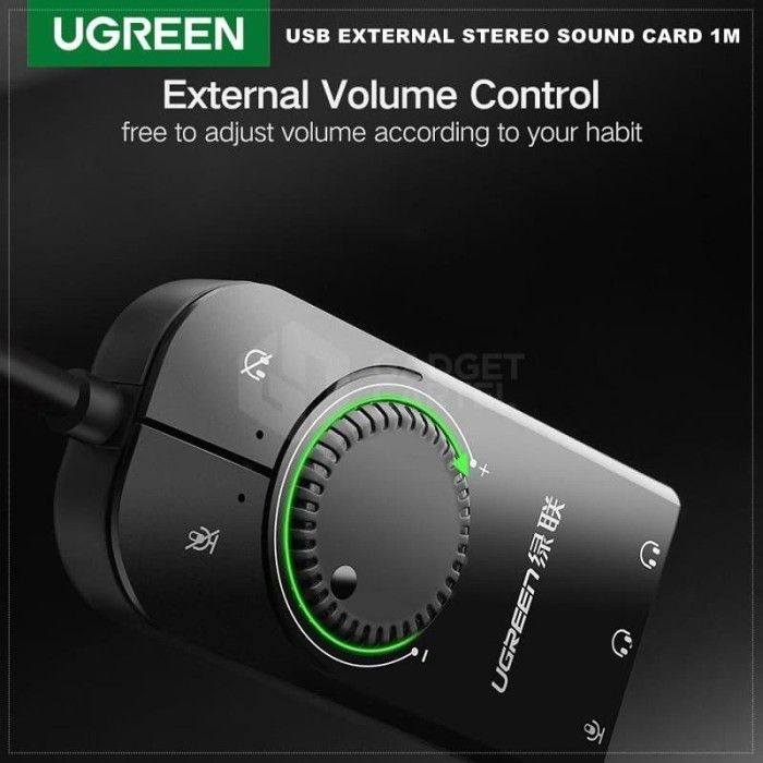 Usb Soundcard Eksternal Ugreen 50599 Sound Card External Audio | Lazada ...