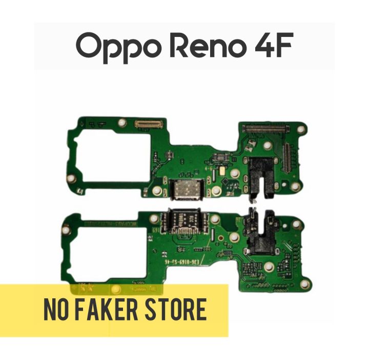Flexibel Konektor Charger Oppo Reno 4F | Pcb / Papan Cas Reno 4F ...