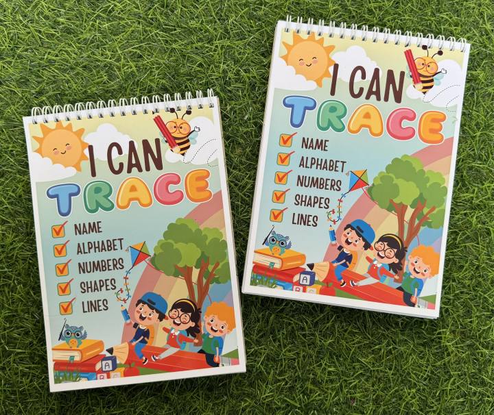 A5 I Can Trace Tracing Activity Worksheet for Kids Tracing Activity for ...
