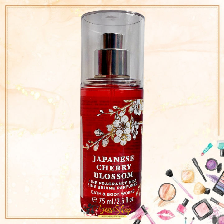 BATH & BODY WORKS JAPANESE CHERRY BLOSSOM FINE FRAGRANCE MIST 75ML | Lazada Indonesia