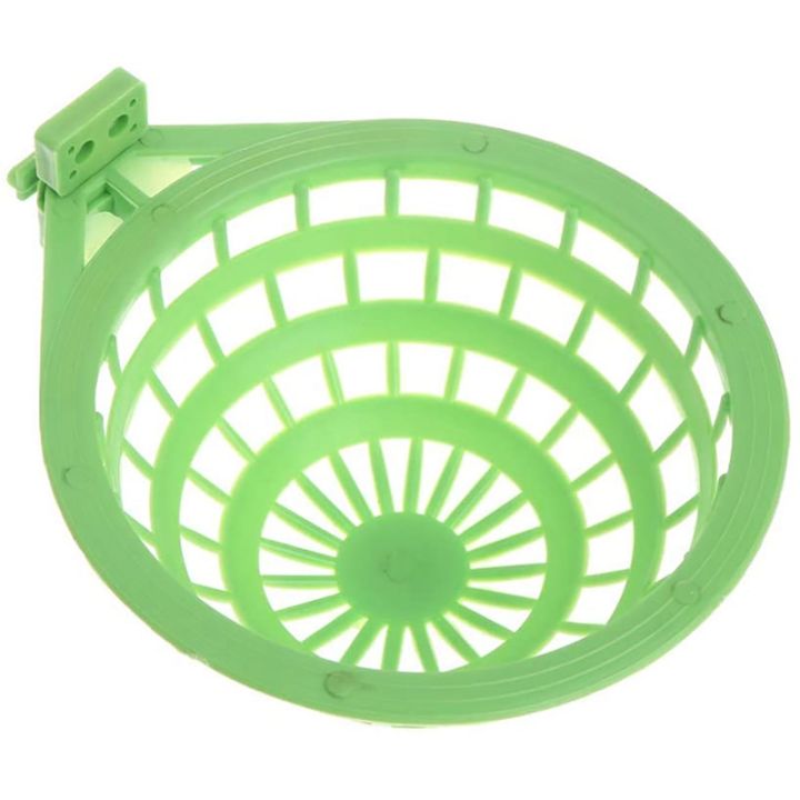 (GJAD) Bird Nest Plastic Hollow Hanging Cage Eggs Hatching Tool Pan ...