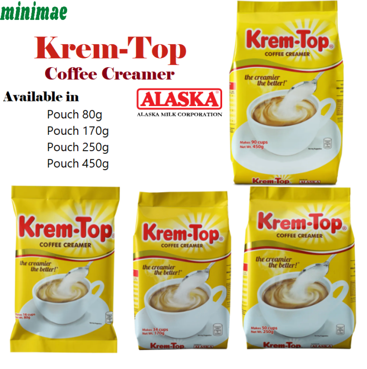 Krem-Top Coffee Creamer (Non Dairy Creamer) 80g,150g, 250g,450g | Lazada PH