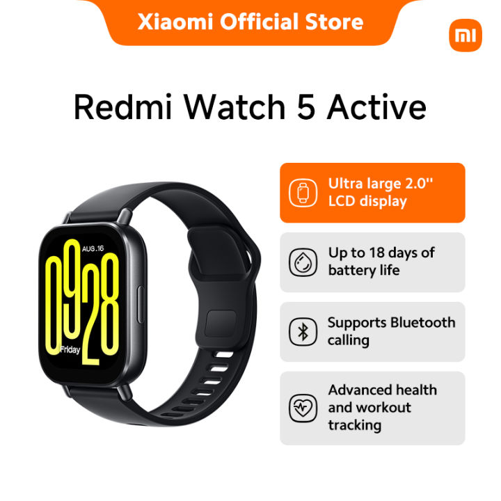 [5.5 FREEGIFT]Xiaomi Redmi Watch 5 Active Global Version With 1-Year ...