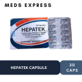 Hepatek Capsule Phospholipids + Vitamin B + Zinc Food Supplement l 10 ...