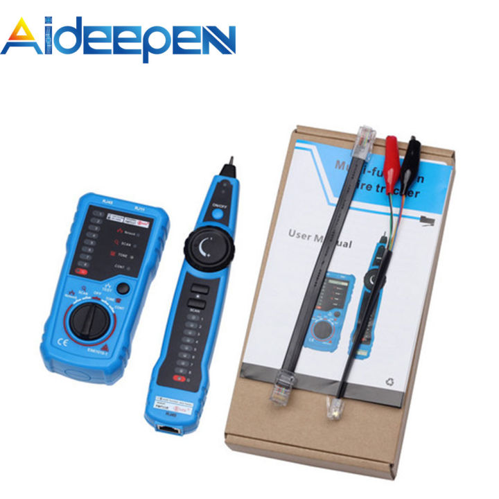 Aideepen Cable Tester Wire Tracker Network Telephone Line Finder Tracer ...