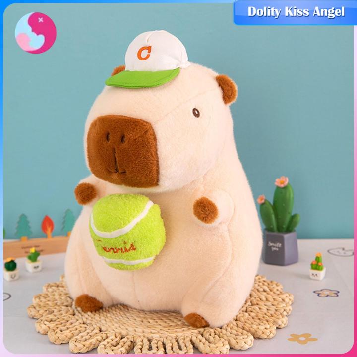 Dolity Capybara Plush Toy Lifelike Hugging Soft Novelty Capybara ...