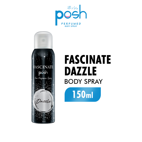 Posh Fascinate Dazzle Botol 150 ml Posh Hijab Spray Cologne Harum Tahan ...