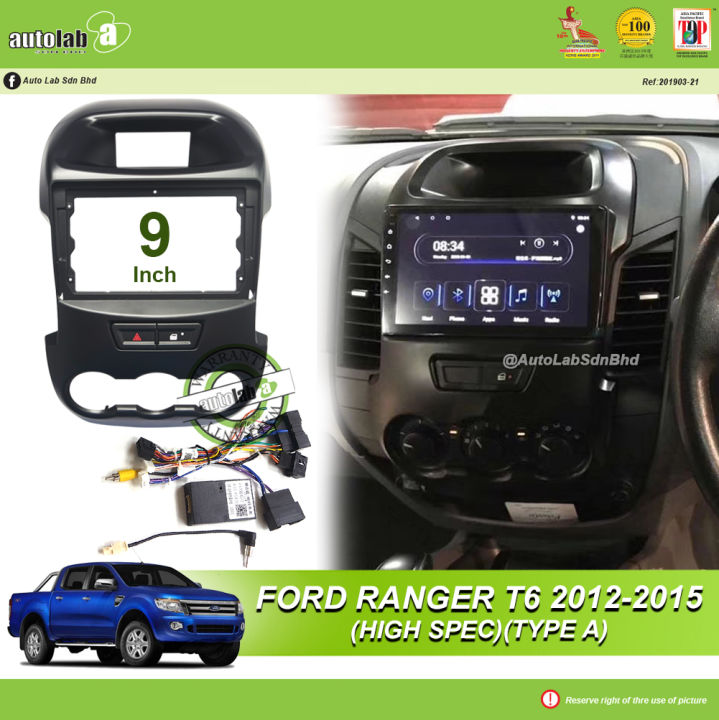 Android Player Casing 9" Ford Ranger T6 2012-2015 (High Spec - with ...
