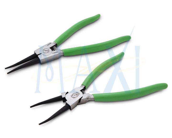 Tekiro tang snap ring SET isi 2 pcs type ES + IS uk. 9 inch ( Lurus ...