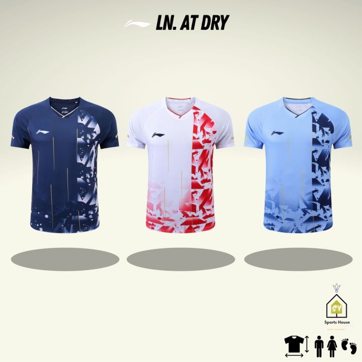 [PREORDER 15 DAYS]Lining Badminton Jersey Anthony Ginting New Design Li ...