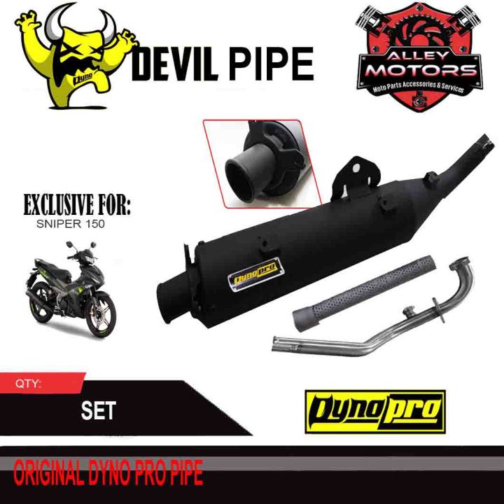 DYNO PRO PIPE SNIPER 150 l Pipe for Motorcycle By Alley Motors | Lazada PH