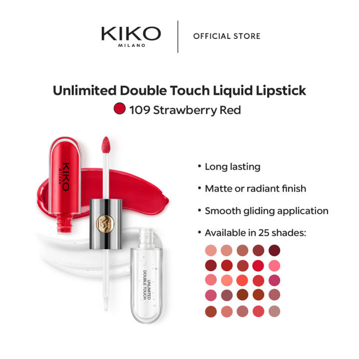 KIKO Milano Unlimited Double Touch Liquid Lipstick | Lazada PH