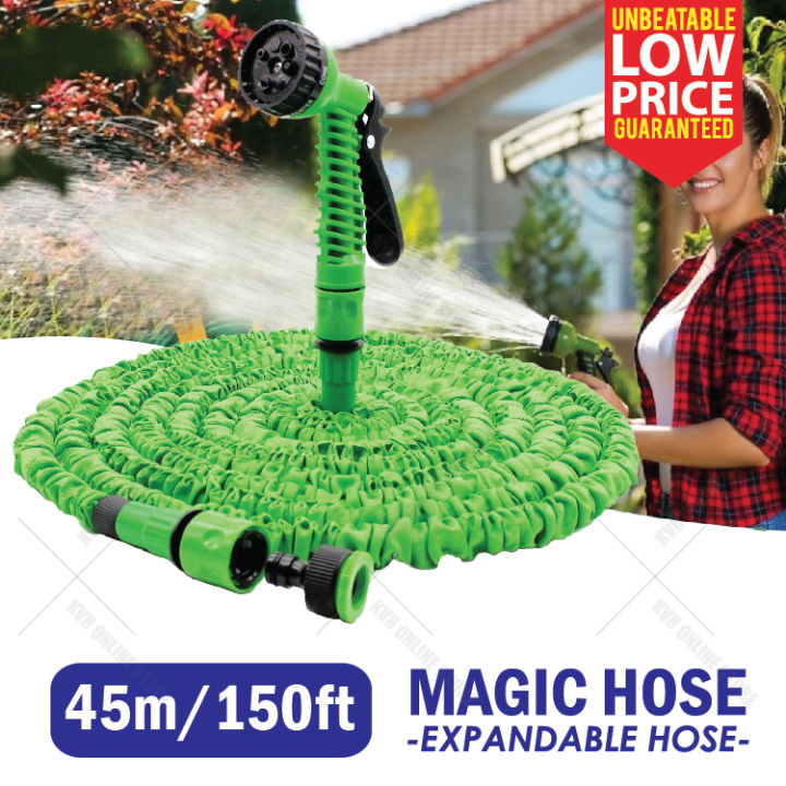 Magic Hose Spray Garden Multifunction Expandable Water Hose/Getah Paip ...